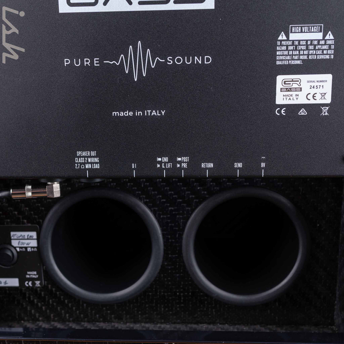 GR Audio Bass Cube 800 Combo Amp Carbon Fiber 800 W 1x12" 8 Ohm – Ish Guitars