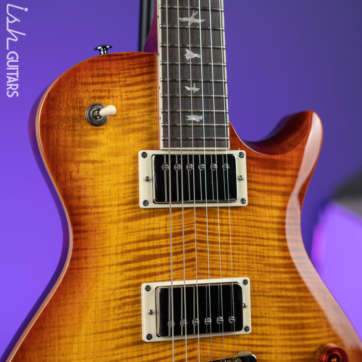 PRS SE McCarty 594 Singlecut Electric Guitar Vintage Sunburst Demo – Ish Guitars
