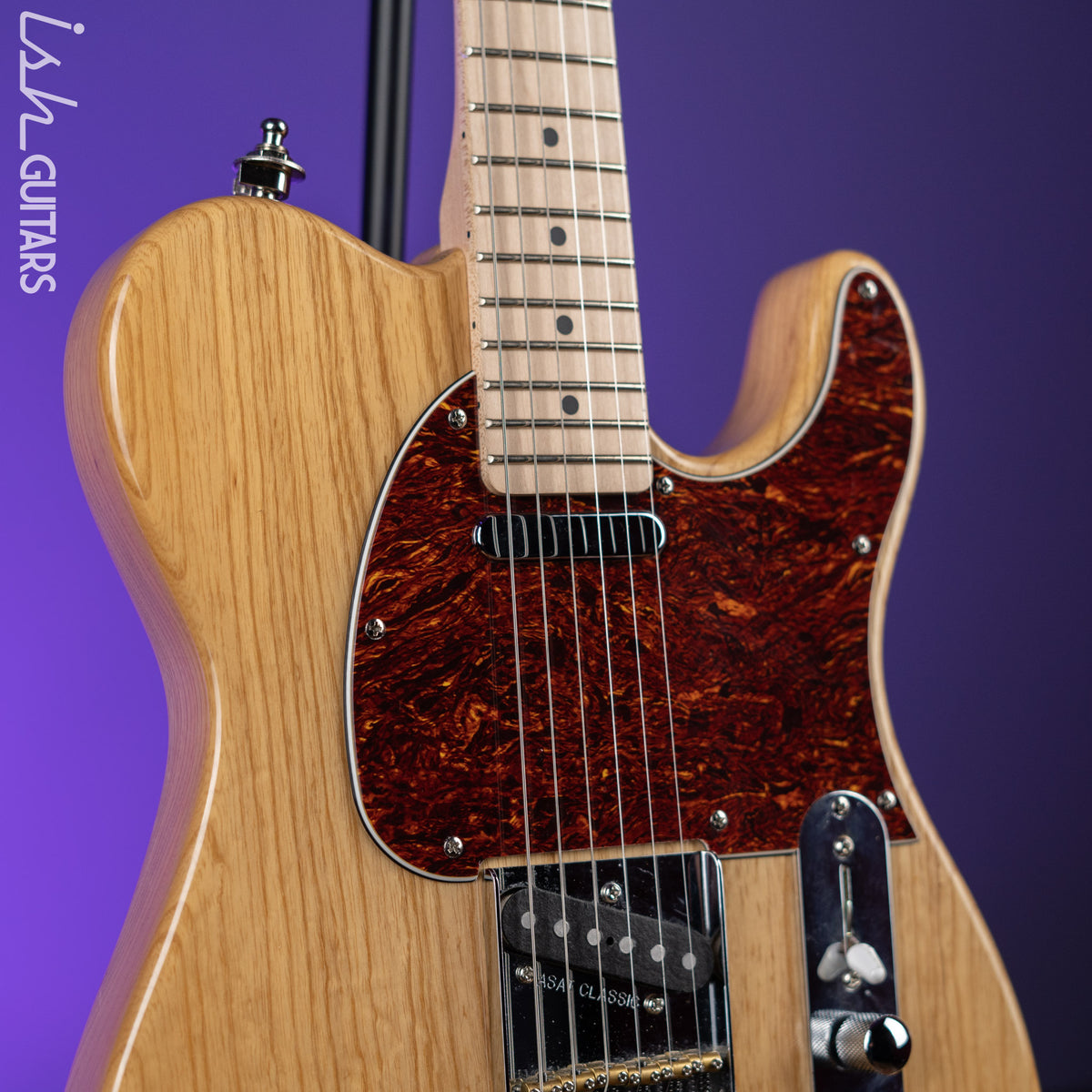 2017 G&L ASAT Classic Tribute Series Natural – Ish Guitars