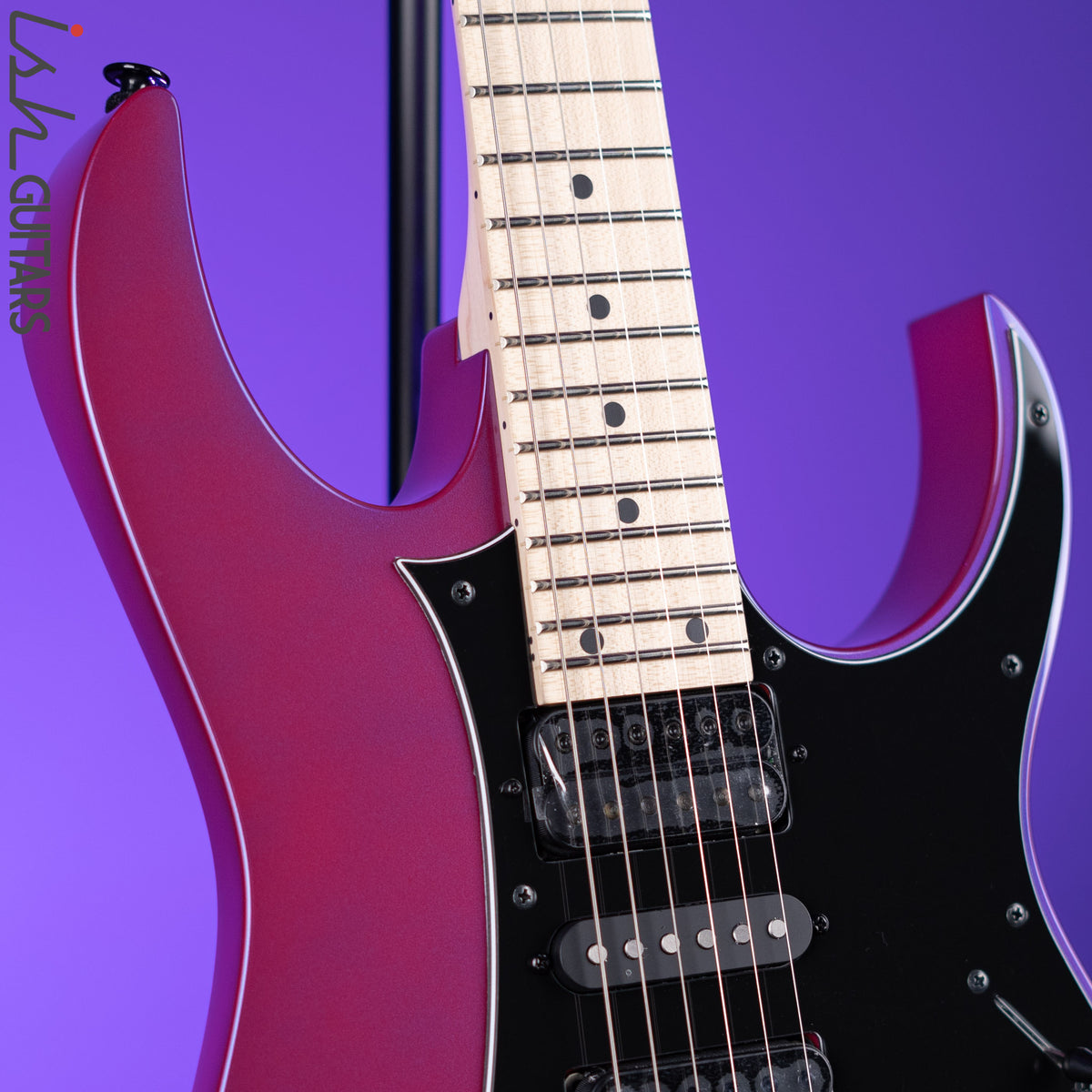 Ibanez Rg550 Genesis Collection Electric Guitar Purple Neon Ish Guitars