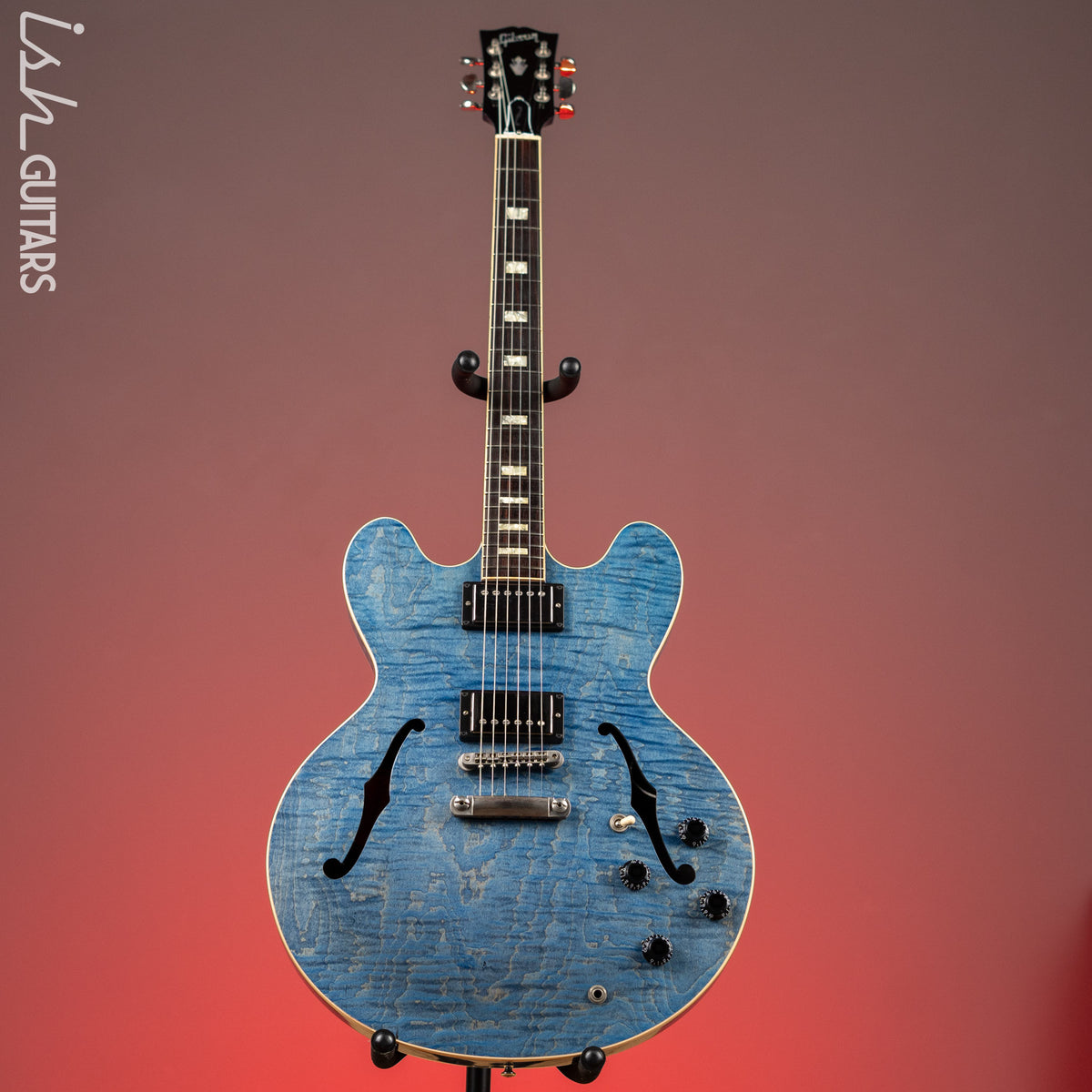 2015 Gibson Memphis ES-335 Indigo Stain – Ish Guitars