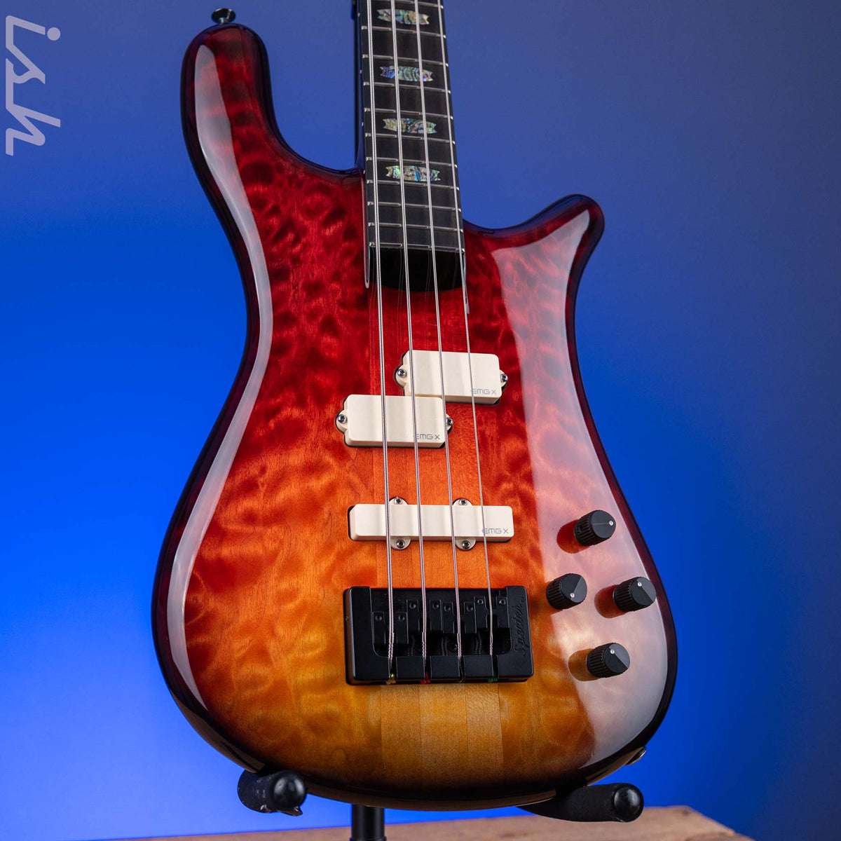 2021 Spector USA Custom NS-2 4-String Bass Lava Glow Gloss – Ish Guitars