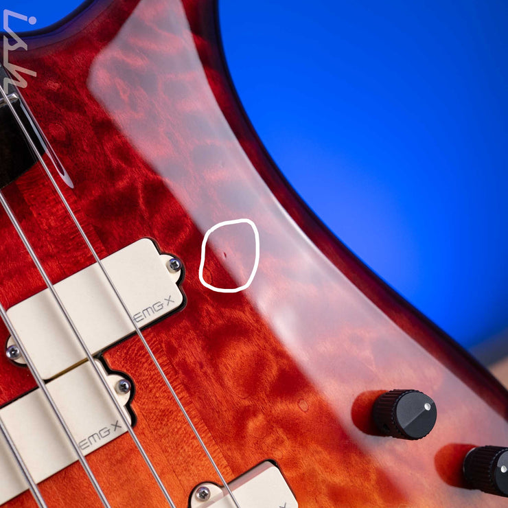 2021 Spector USA Custom NS-2 4-String Bass Lava Glow Gloss – Ish Guitars