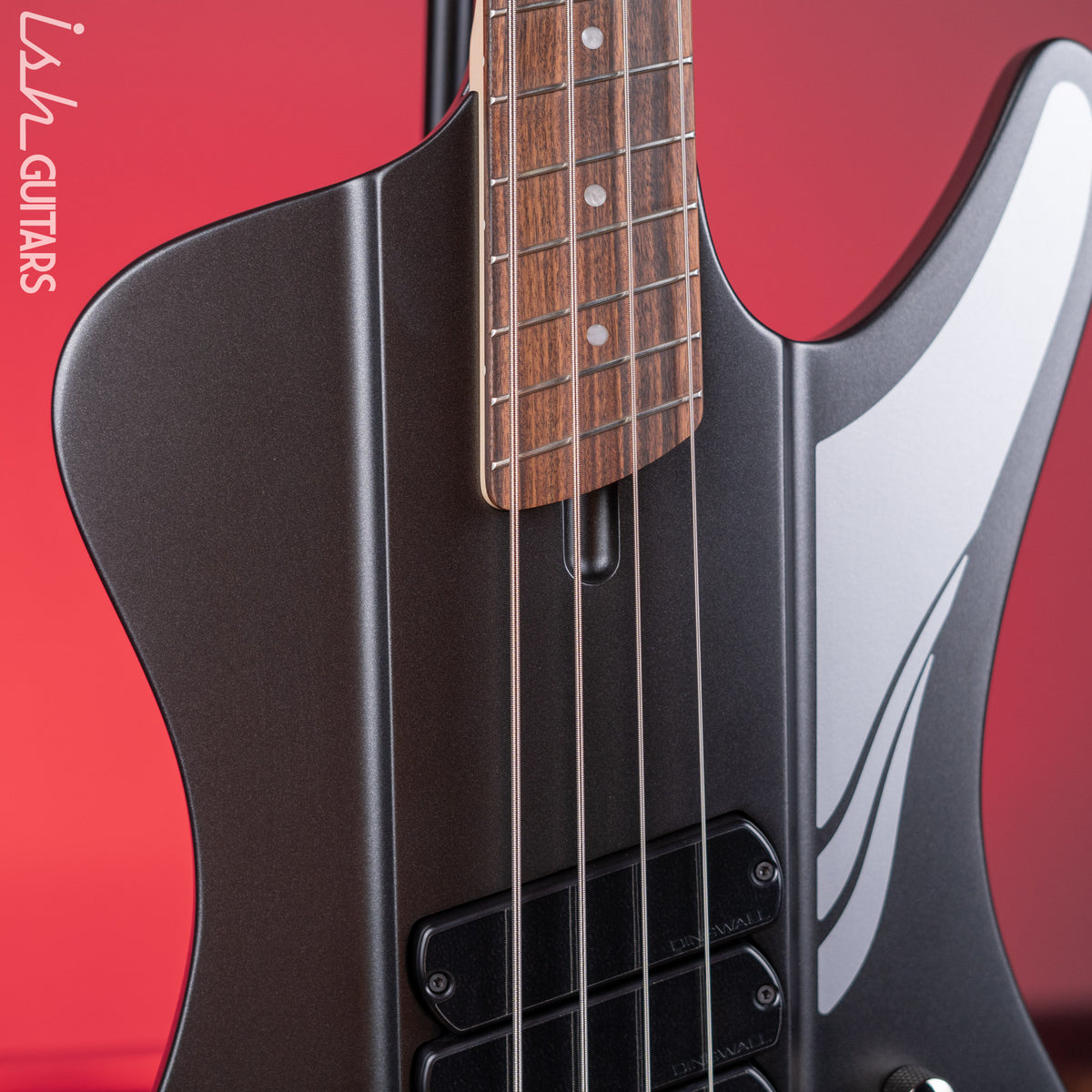 Dingwall D-Roc Standard 4-String Bass Matte Metallic Black – Ish Guitars