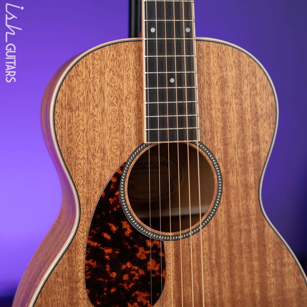 2023 Larrivee P-03 Mahogany Lefty Parlor Guitar Natural – Ish Guitars