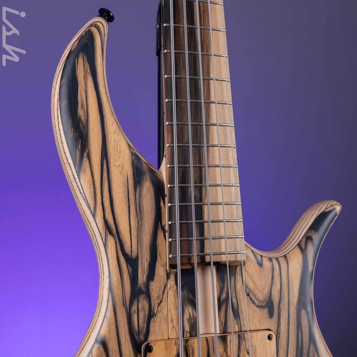 F Bass BN5 5-String Bass Pale Moon Ebony – Ish Guitars
