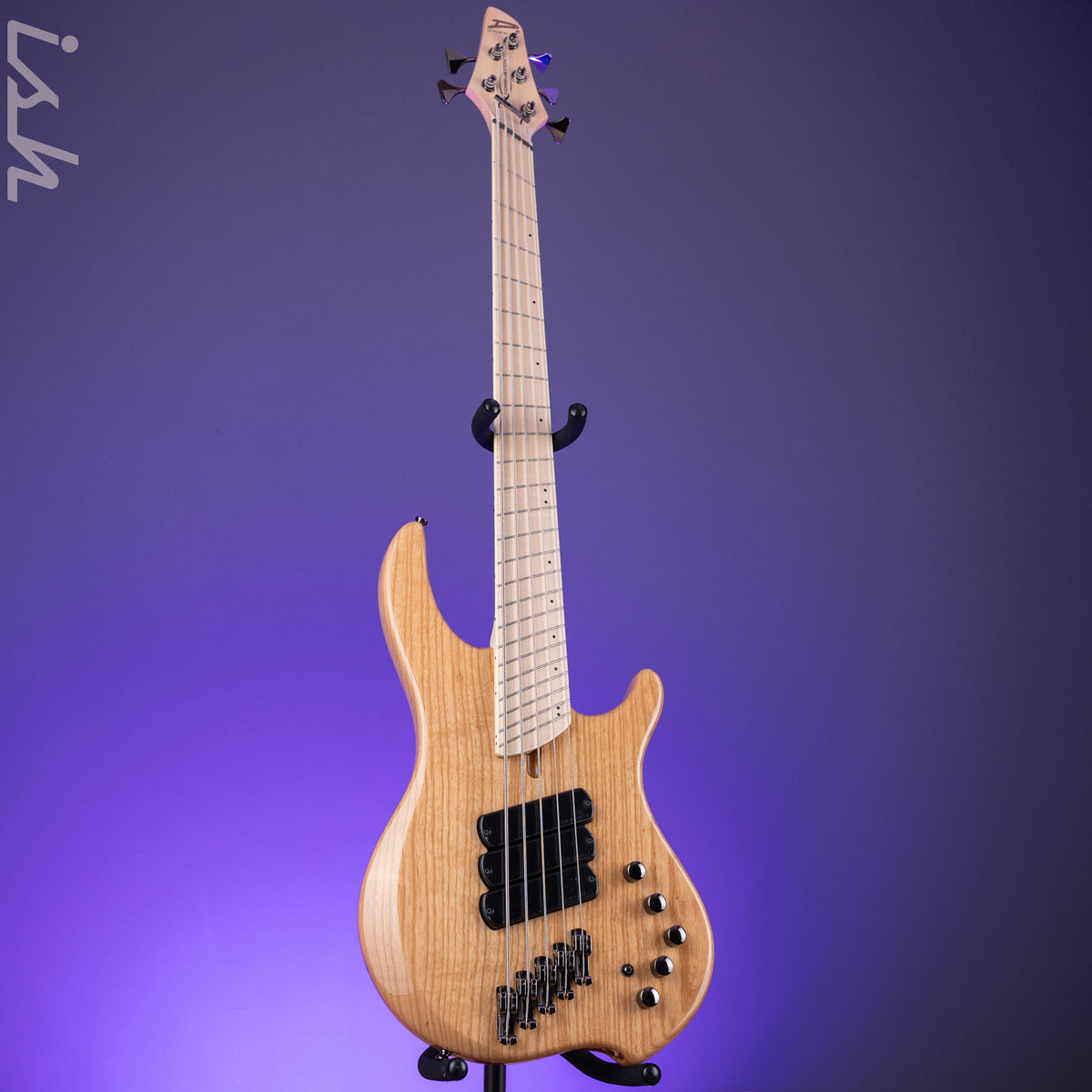 Dingwall Combustion 5-String Bass Natural – Ish Guitars