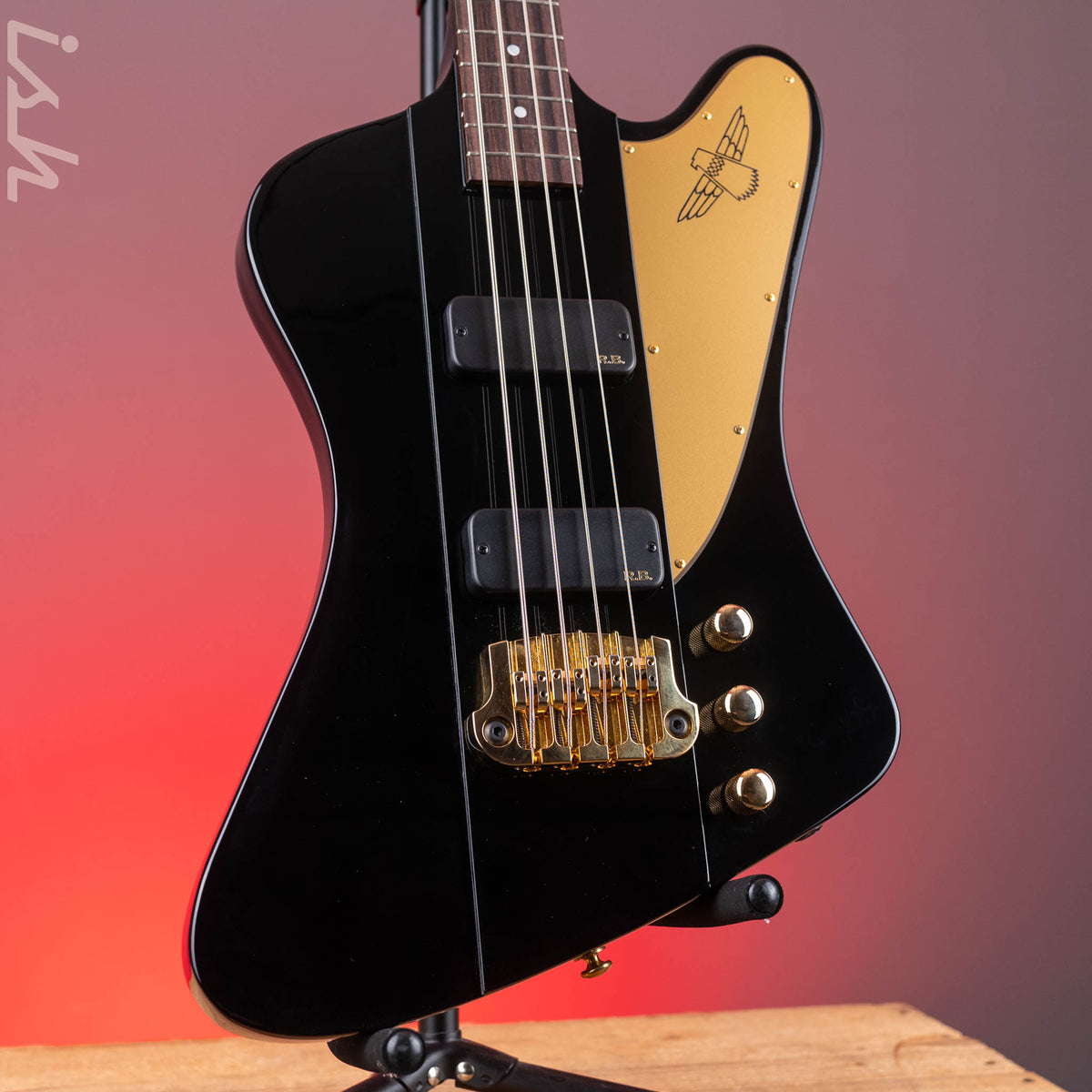 2021 Gibson Rex Brown Thunderbird Black – Ish Guitars