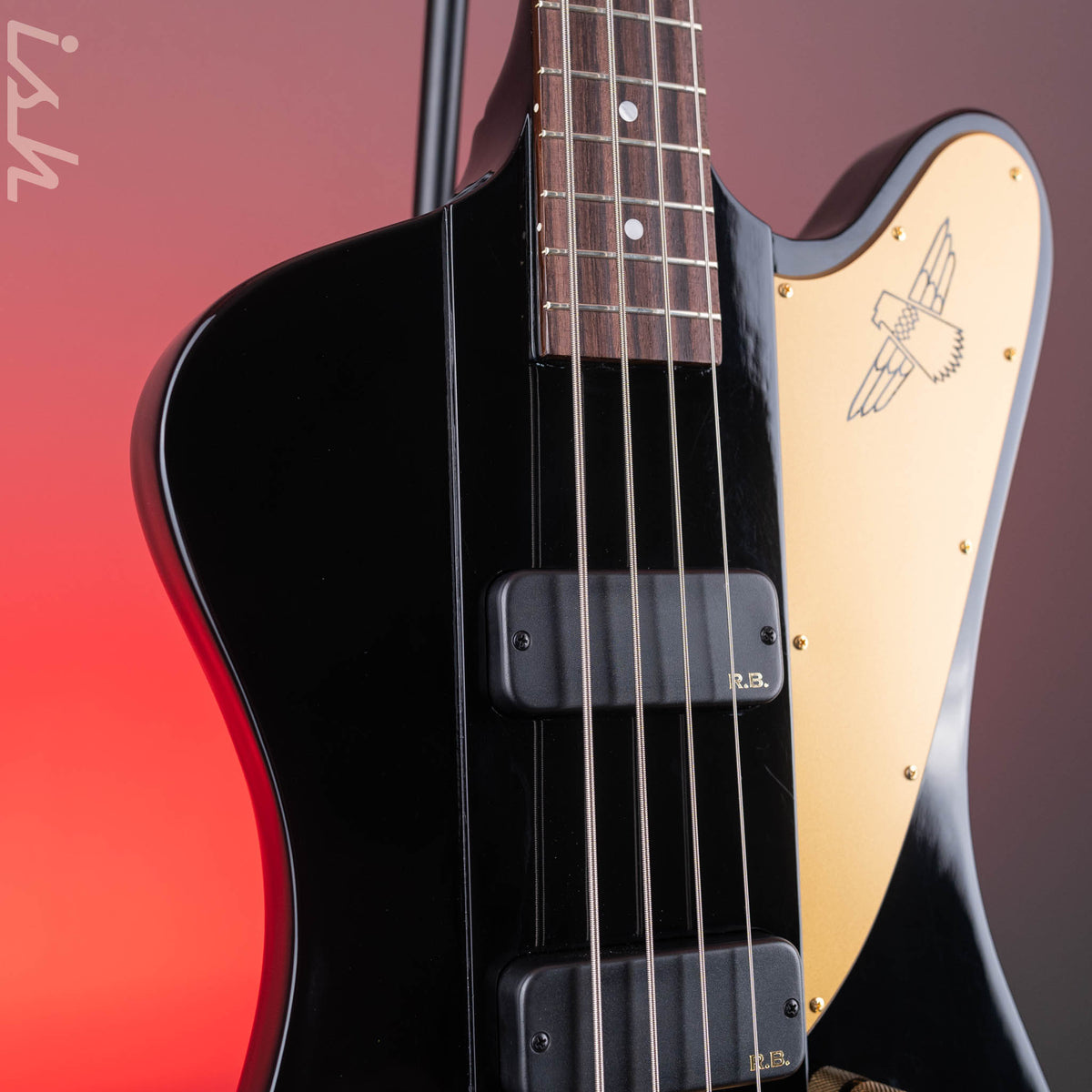 2021 Gibson Rex Brown Thunderbird Black – Ish Guitars