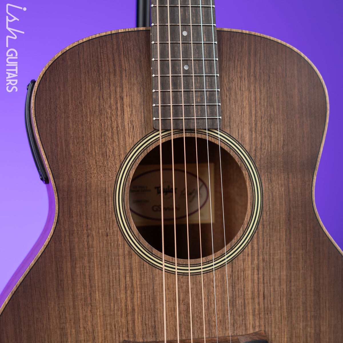Taylor GS Mini-e Walnut Special Edition Acoustic-Electric Guitar Shade ...