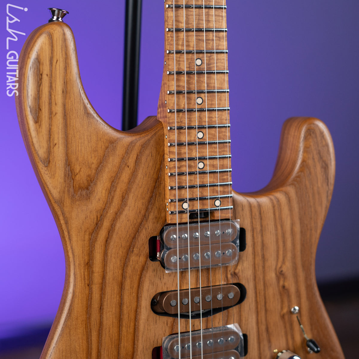 Charvel Guthrie Govan Signature HSH Natural Cooked Ash – Ish Guitars