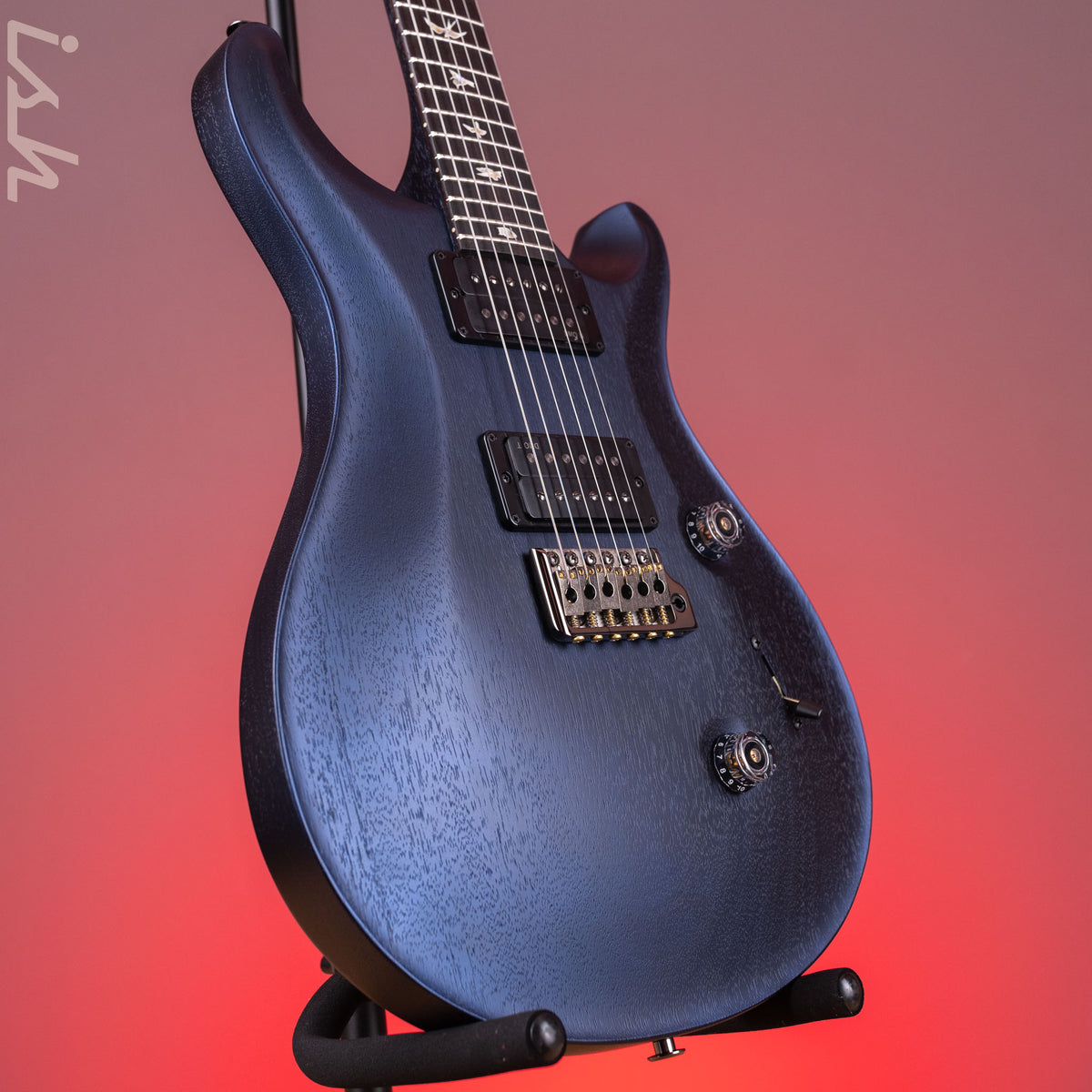 PRS Standard 24 Satin Pearl Black – Ish Guitars