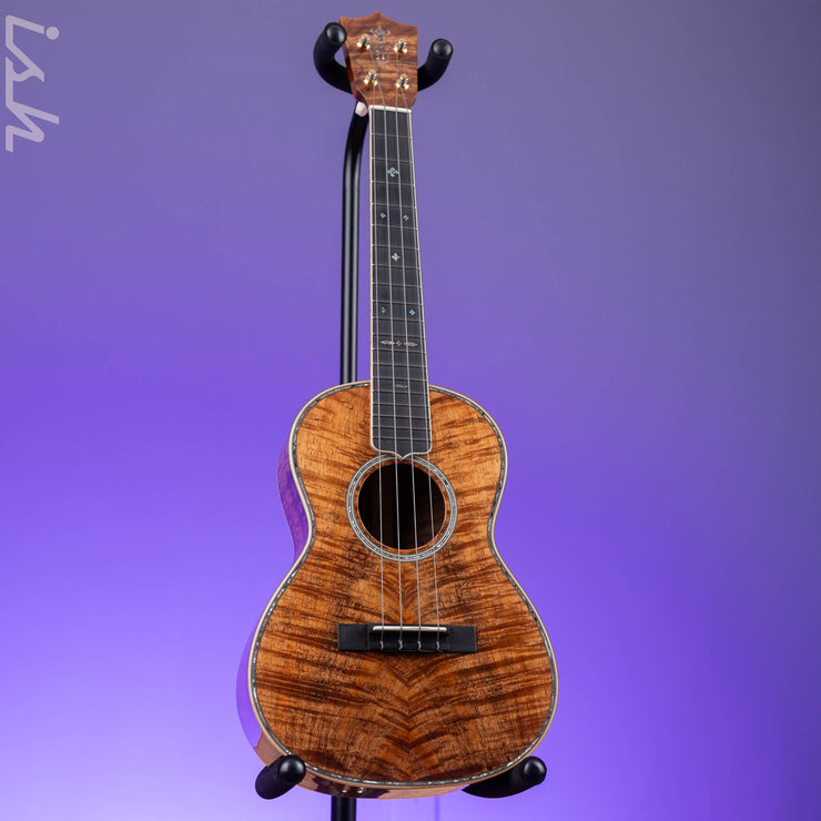 Martin Custom Shop 5K Style Tenor Ukulele Natural Figured Koa – Ish Guitars