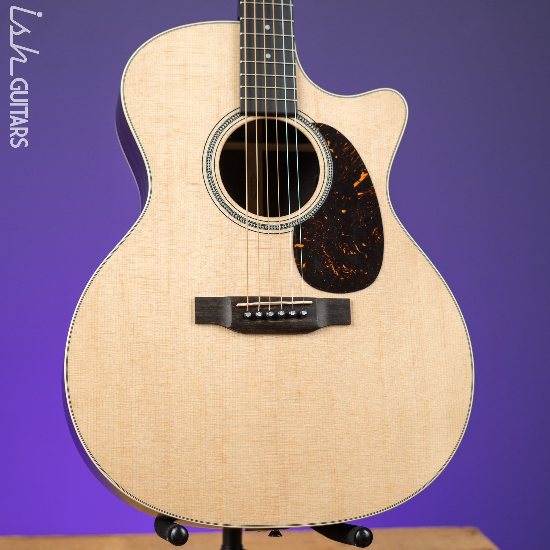 Martin GPC-16E Acoustic-Electric Guitar Natural – Ish Guitars