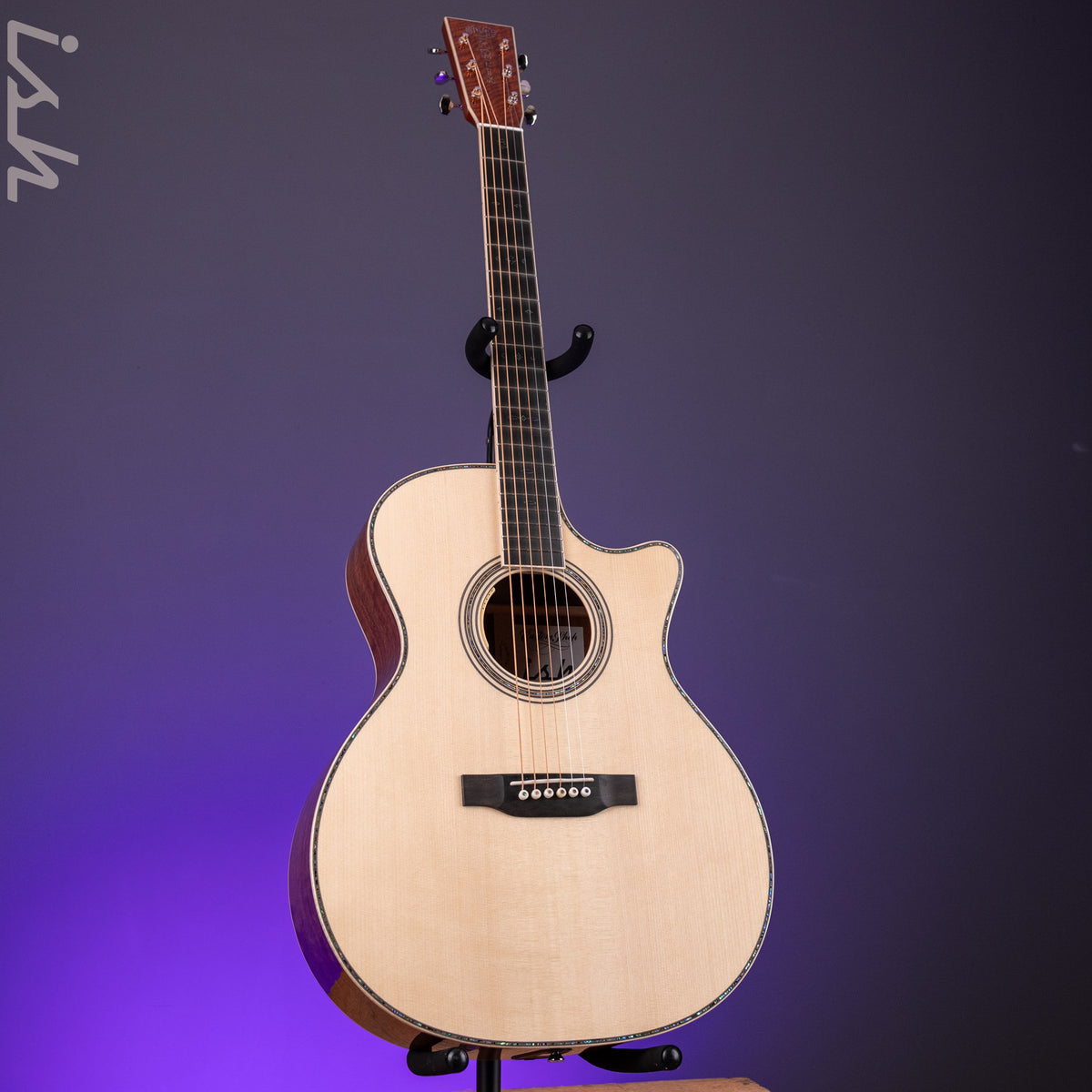 Martin Custom Shop GP41 Style Italian Alpine Spruce, Curly Muninga ...