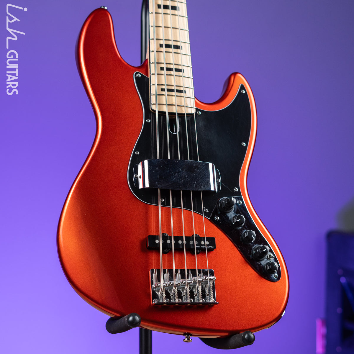 2020s Sire Marcus Miller V7 5 String Bright Metallic Red – Ish Guitars