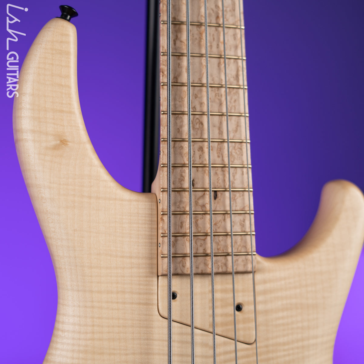 MTD Saratoga 5 34-21 Natural English Sycamore NAMM 2023 – Ish Guitars