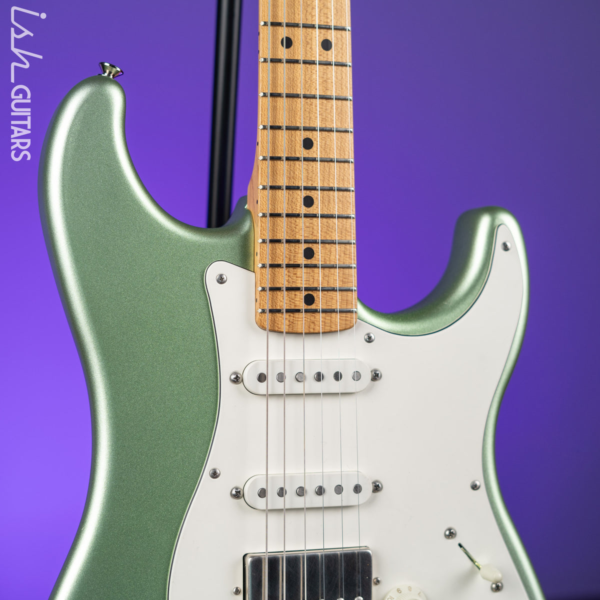 LSL Saticoy One B HSS Celery Mist Green Metallic – Ish Guitars
