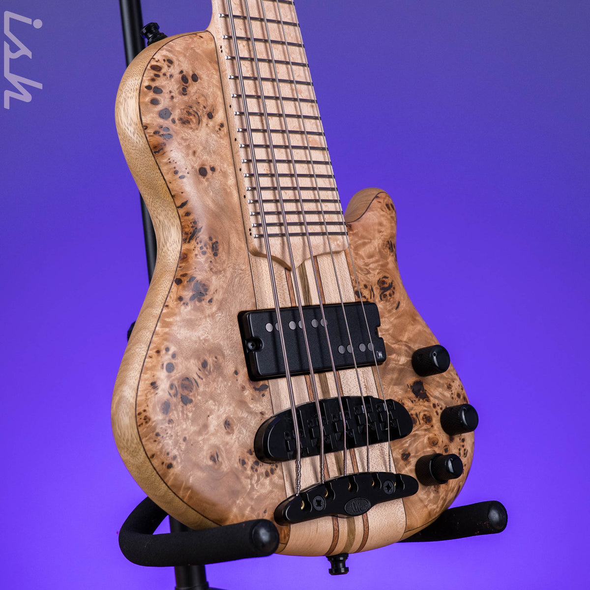 Mayones Cali 5 Mini Bass Eye Poplar – Ish Guitars