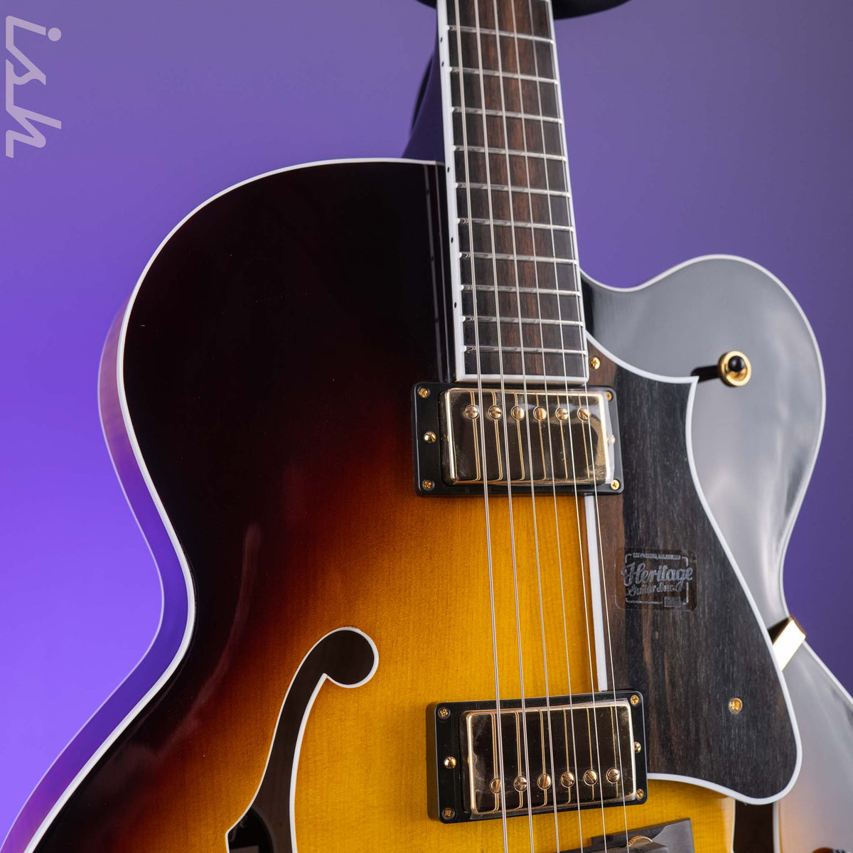 Heritage Standard Eagle Classic Hollow Body Original Sunburst – Ish Guitars