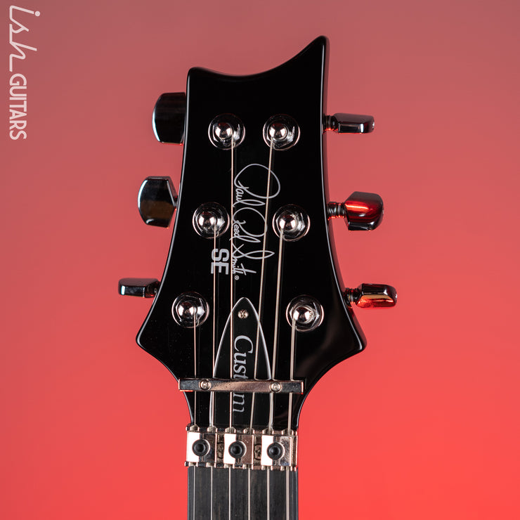 PRS SE Custom 24 “Floyd” Left-Handed Charcoal Burst – Ish Guitars