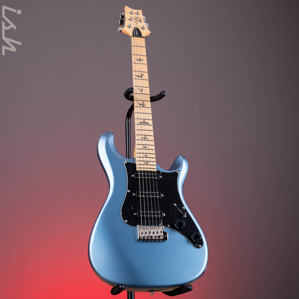 PRS SE NF3 Electric Guitar Ice Blue Metallic Maple Fretboard – Ish Guitars