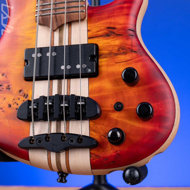 Mayones Cali 4 Bass Sunburst – Ish Guitars
