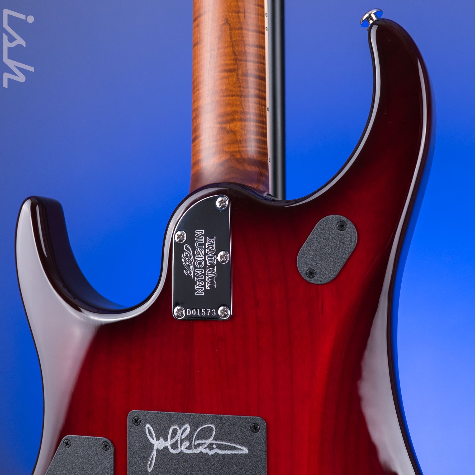 Ernie Ball Music Man BFR John Petrucci JP15 Baritone 6 Cherry Creamsic ...