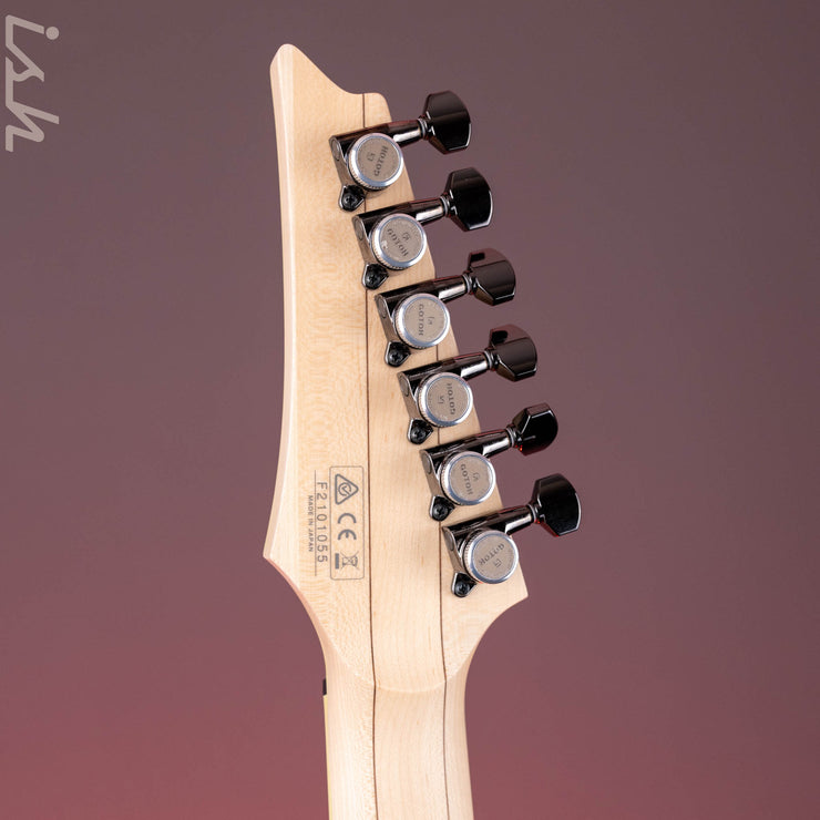 Ibanez RG652AHMFX Prestige Electric Guitar Nebula Green Burst – Ish Guitars