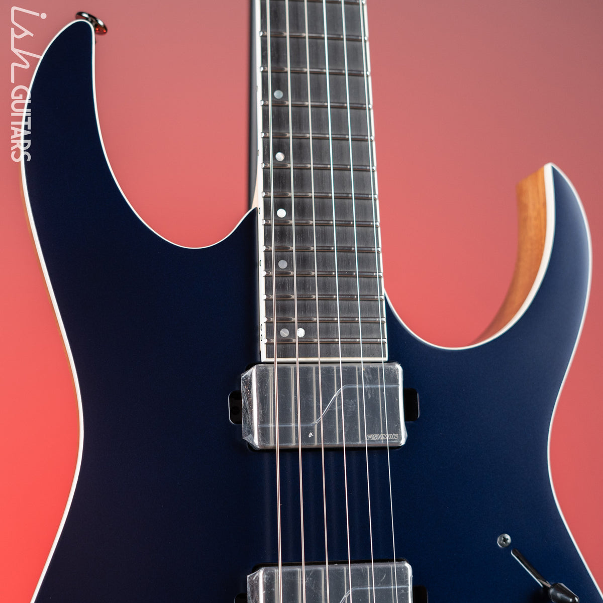 Ibanez RG5121 Prestige Electric Guitar Dark Tide Blue Flat – Ish Guitars