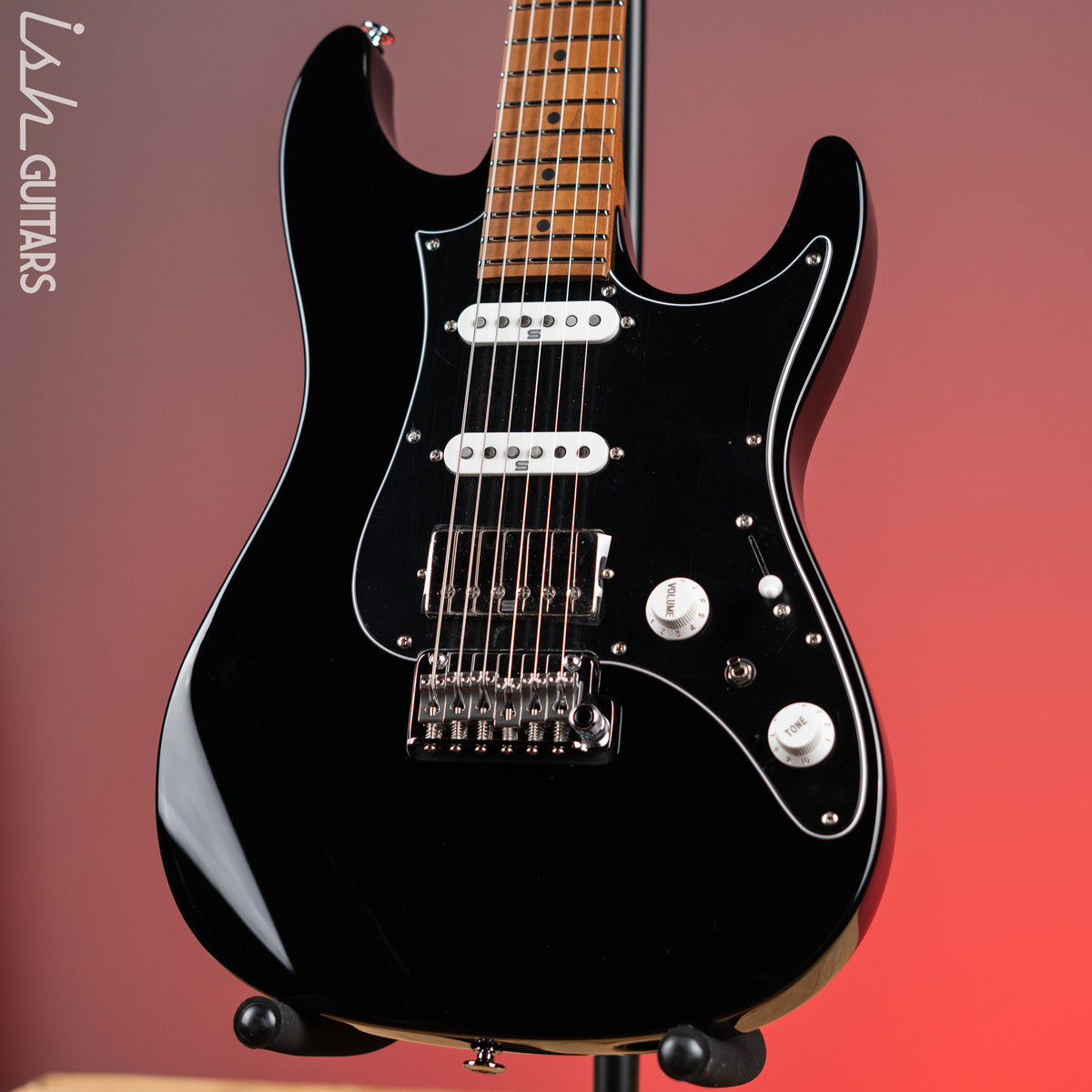 Ibanez AZ2204B Prestige Electric Guitar Black – Ish Guitars