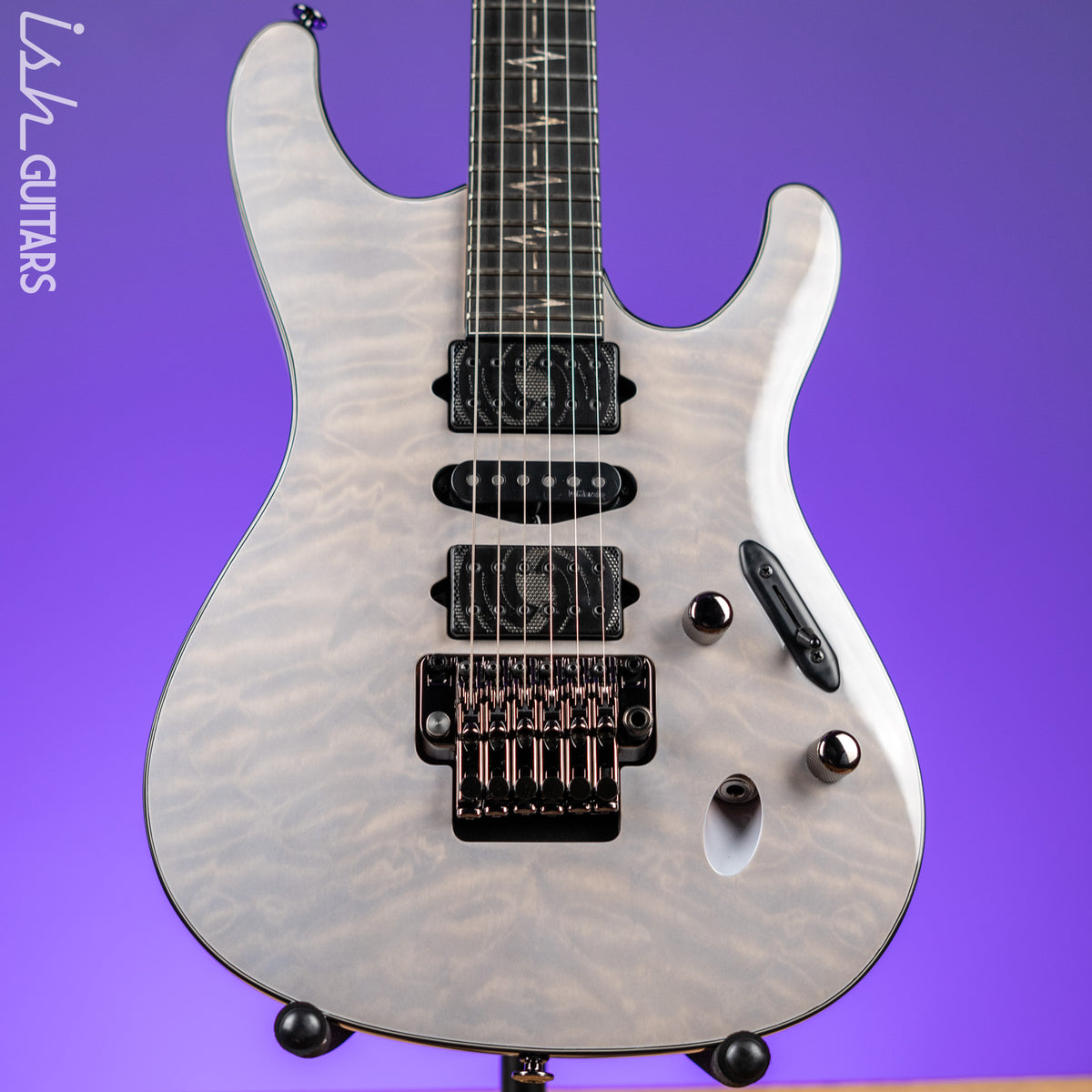 Ibanez JIVAX2 Nita Strauss Signature Electric Guitar Ghost – Ish Guitars