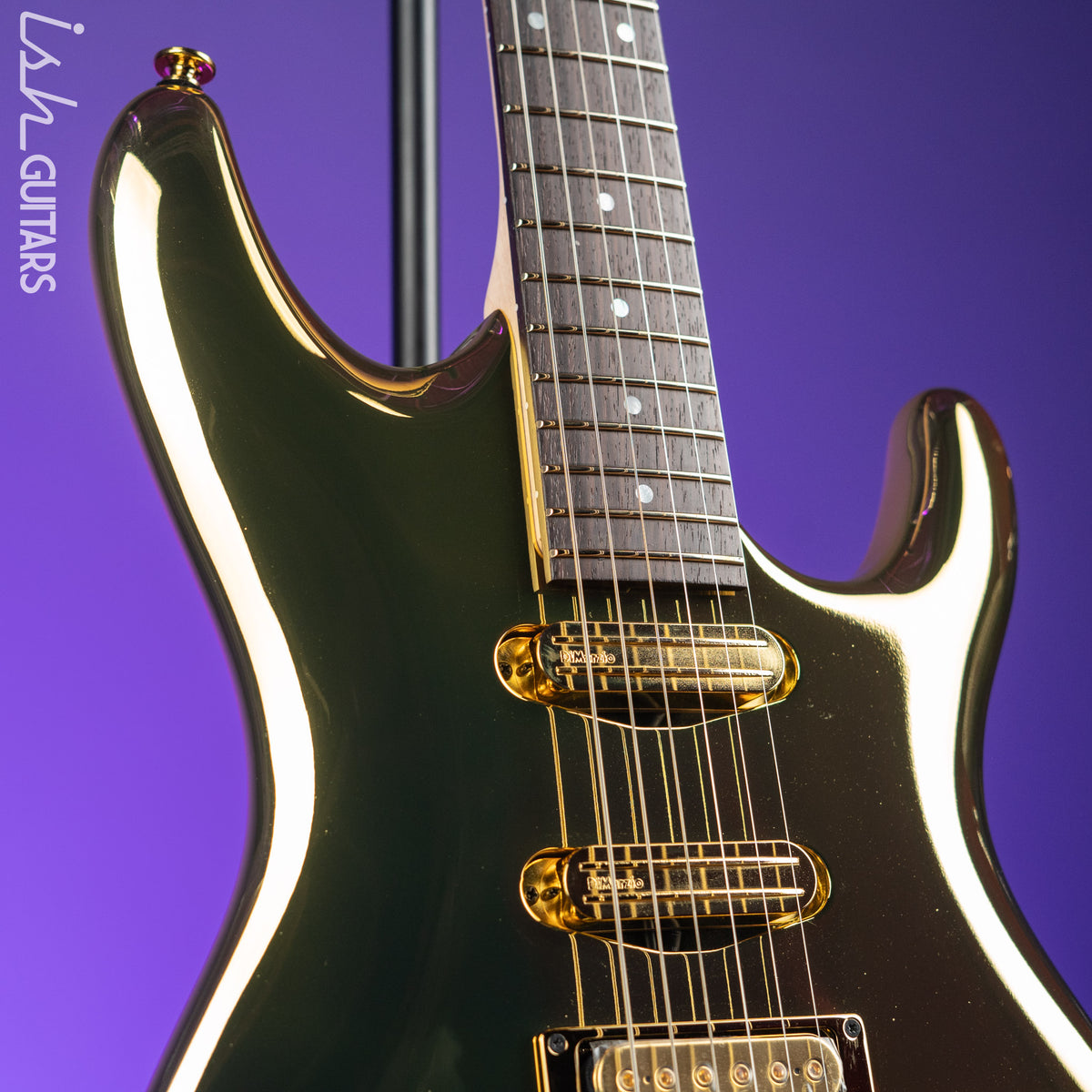 Ibanez JS2GD Joe Satriani Signature Electric Guitar Gold – Ish Guitars