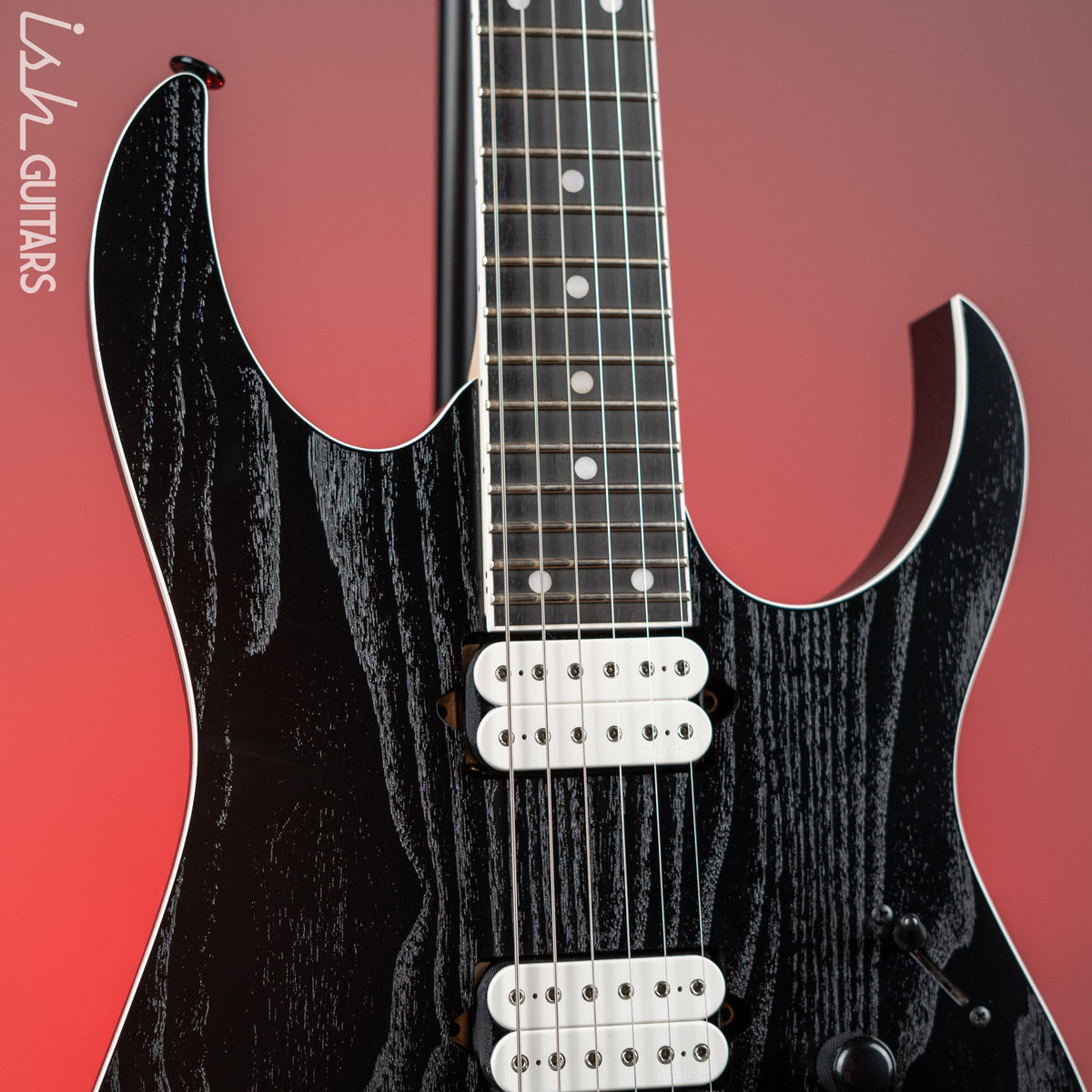Ibanez Prestige RGR652AHBF Electric Guitar Weathered Black – Ish Guitars