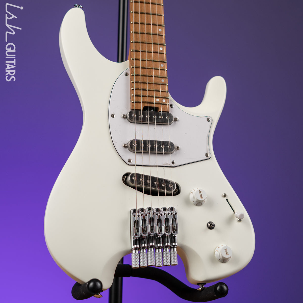 Ibanez Ichika Nito Signature ICHI10 Electric Guitar Vintage White Matt – Ish Guitars