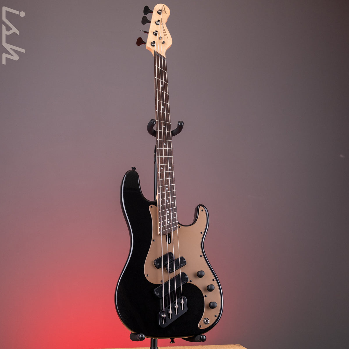 Dingwall SP1 4-String Bass Gloss Metallic Black – Ish Guitars
