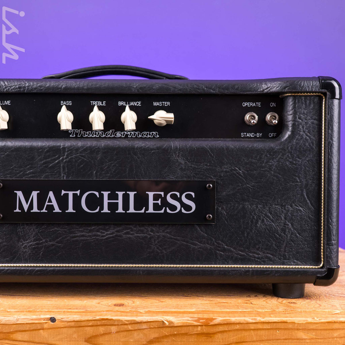 Matchless Thunderman Bass Amp Custom Tolex – Ish Guitars
