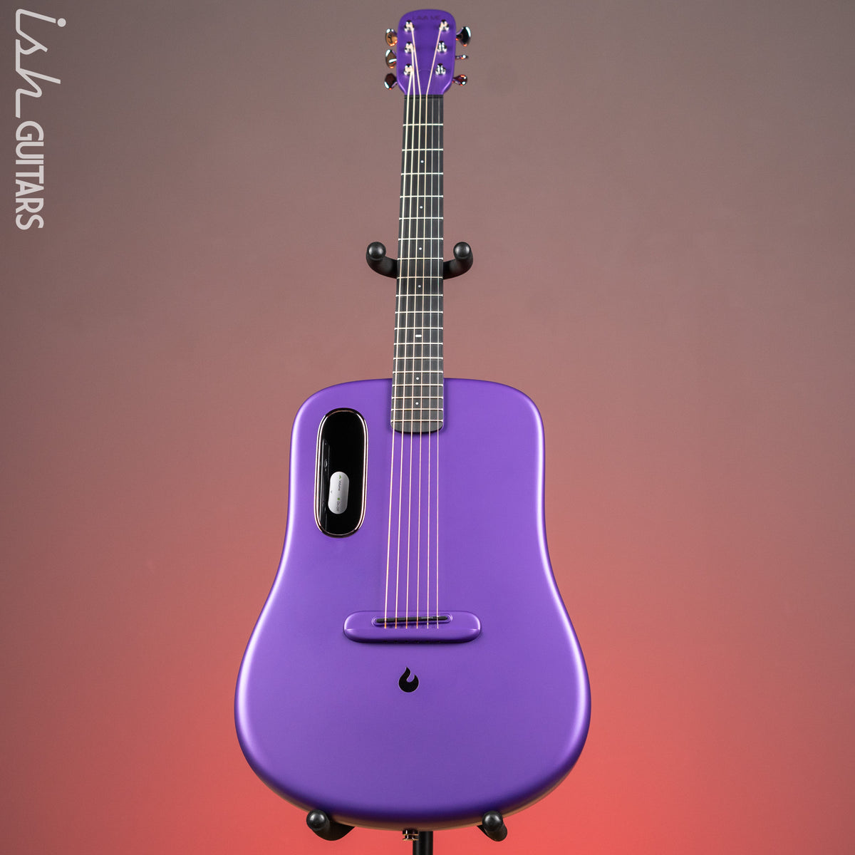 Lava Music LAVA ME 4 Carbon 38" Smart Acoustic-Electric Guitar Purple ...