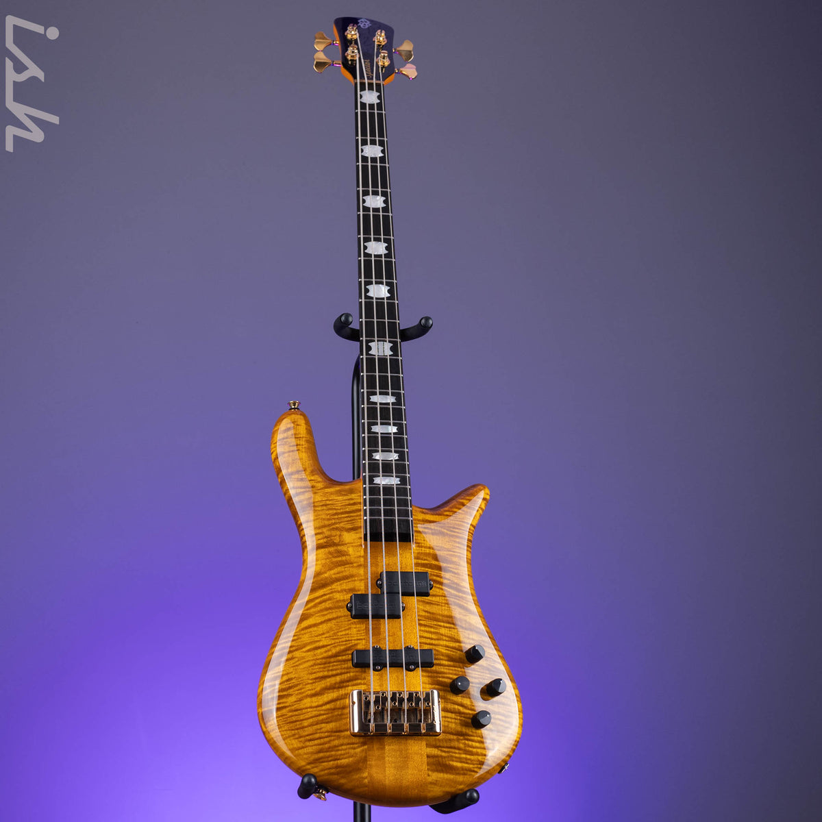 2022 Spector Euro 4 LT Tiger Eye – Ish Guitars