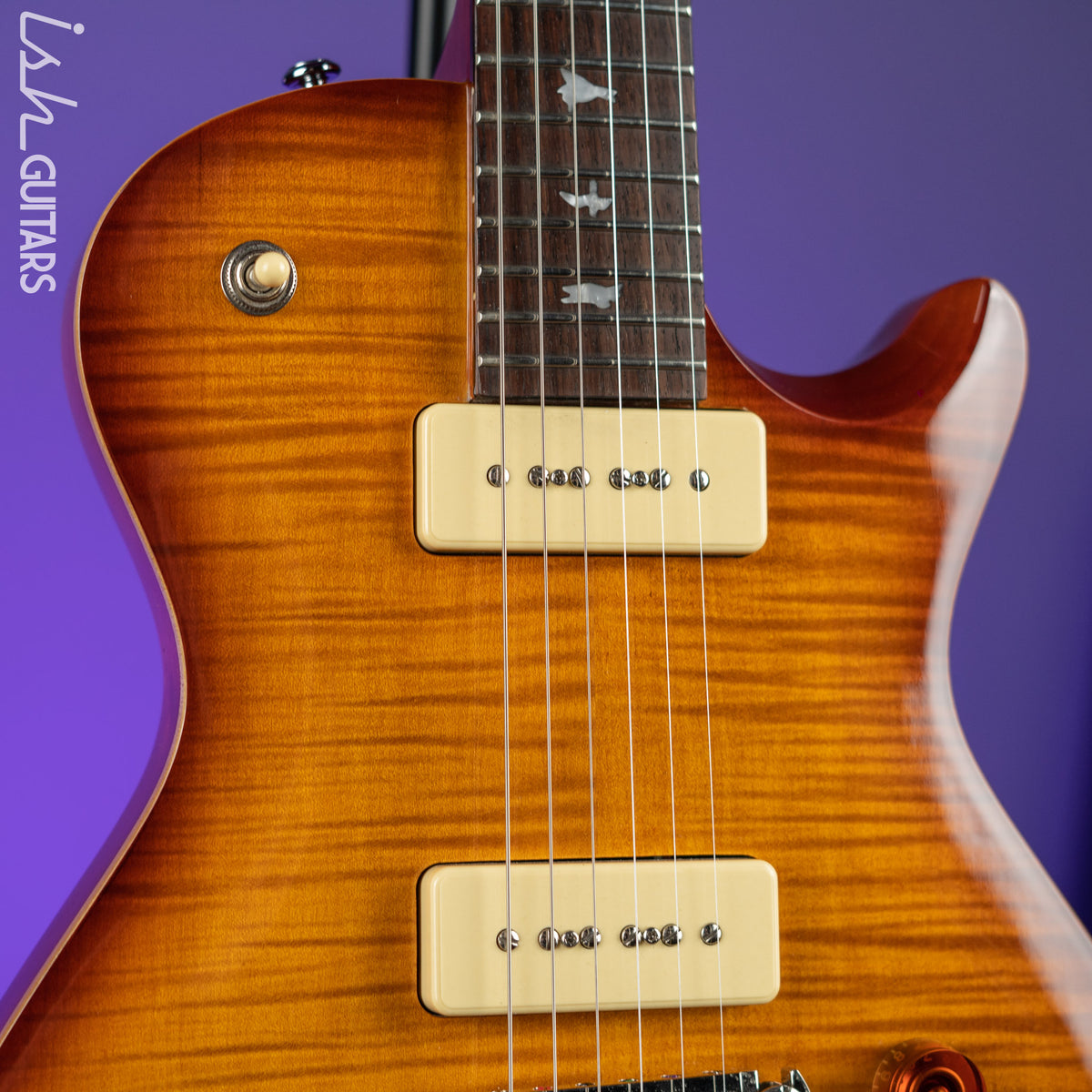 2015 PRS SE 245 Singlecut Soapbar Tobacco Sunburst – Ish Guitars
