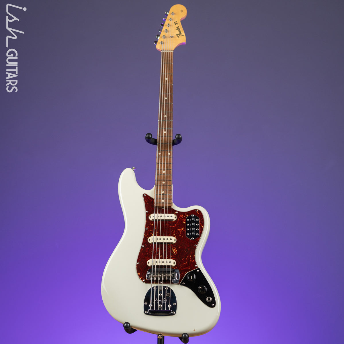 2006 Fender Bass VI Olympic White Masterbuilt Mark Kendrick – Ish Guitars
