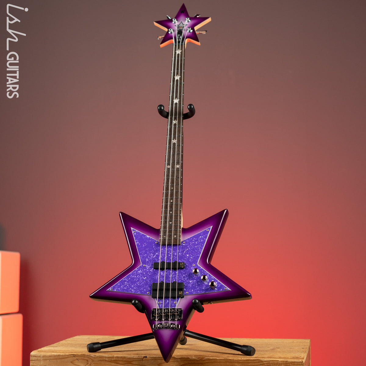Warwick RockBass Artist Line Bootsy Collins "Space Bass" 4-String Bass ...