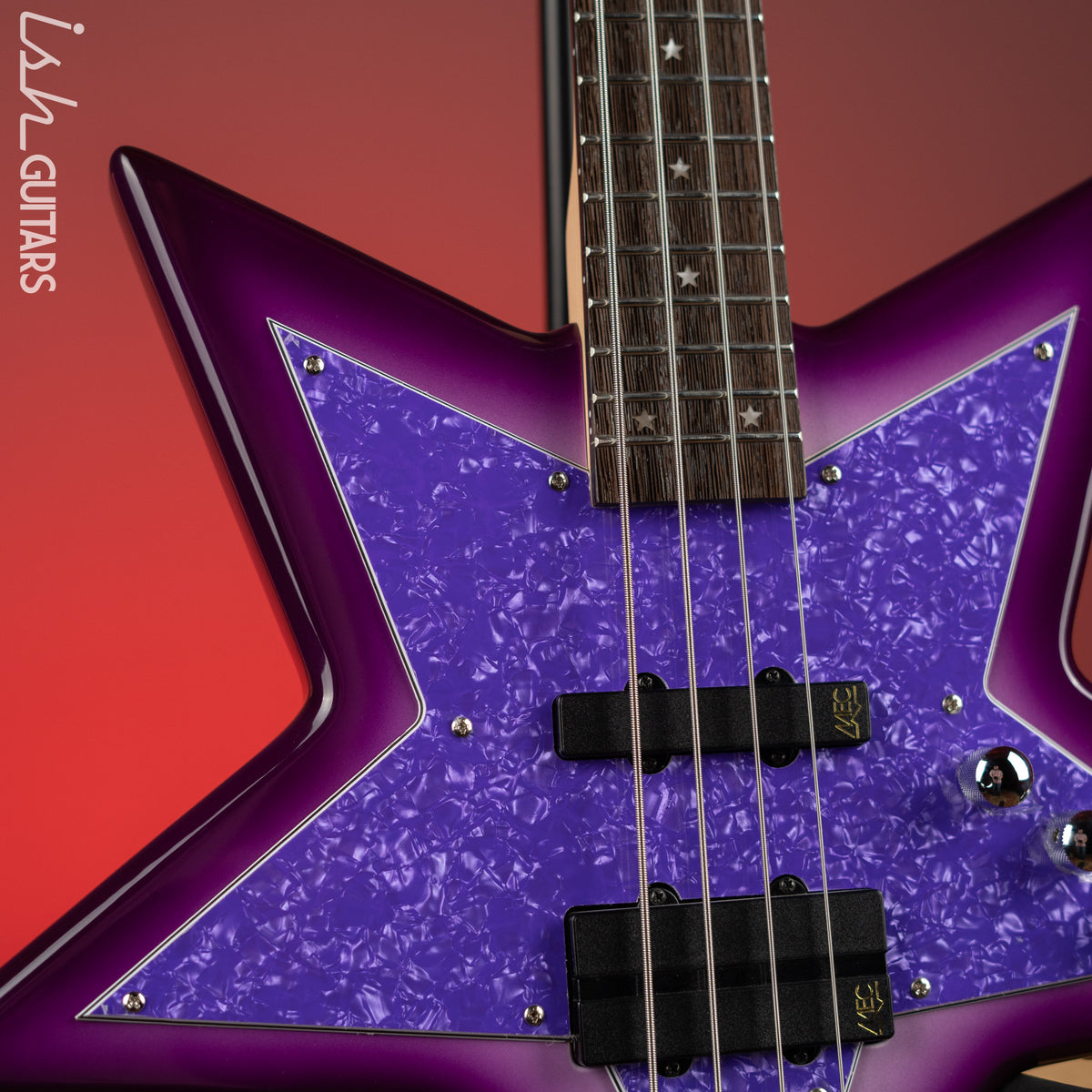 Warwick RockBass Artist Line Bootsy Collins "Space Bass" 4-String Bass ...