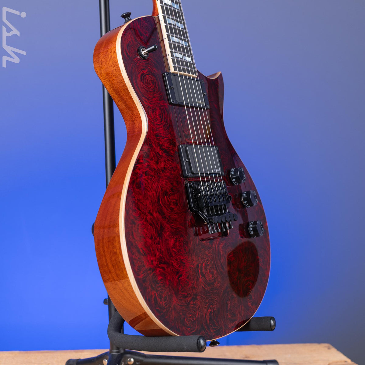 ESP USA Eclipse Red Rose Marble – Ish Guitars