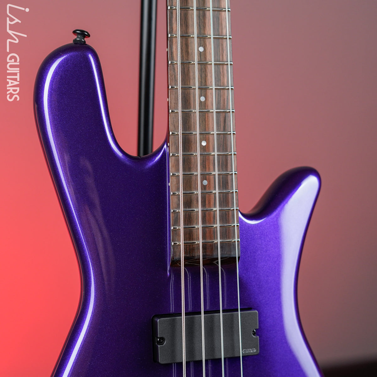 Spector NS Ethos 4 HP Bass Plum Crazy Demo – Ish Guitars