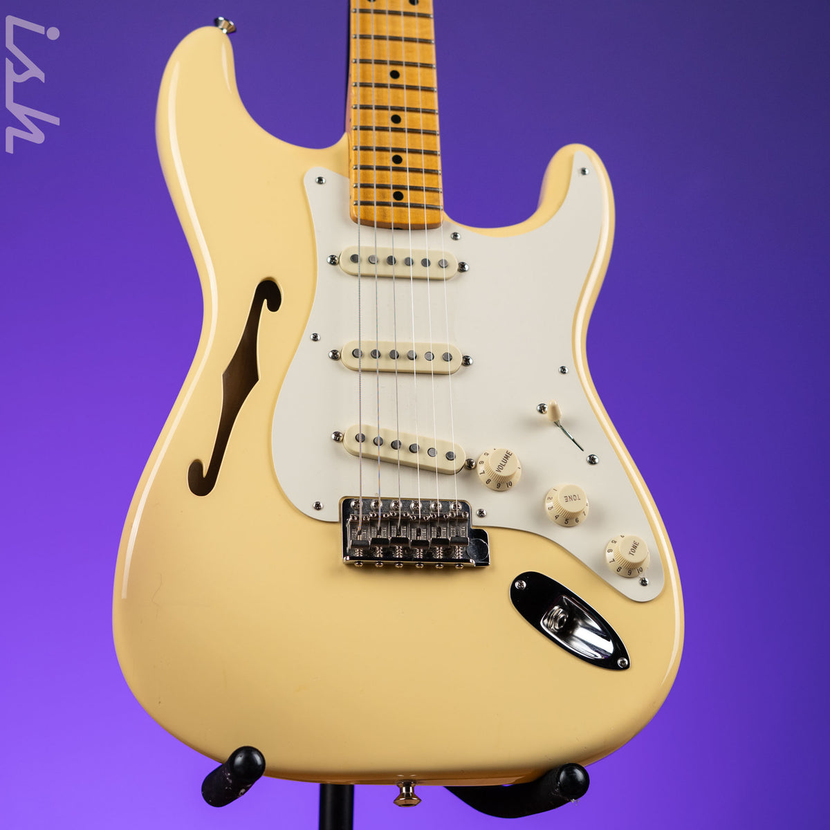 2018 Fender Eric Johnson Signature Thinline Strat Semi-Hollow Electric ...