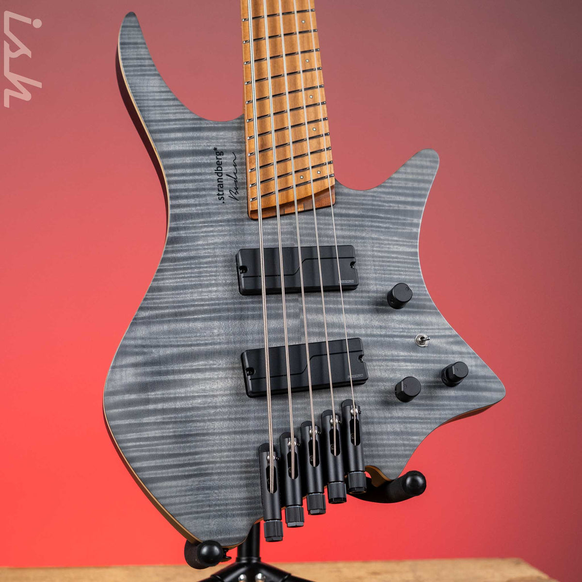 Strandberg Boden Standard 5-String Bass Charcoal – Ish Guitars