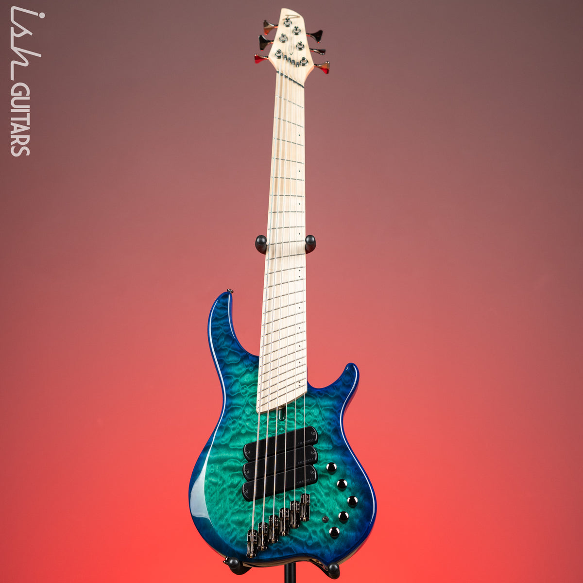Dingwall Combustion 6-String Bass Whalepoolburst – Ish Guitars