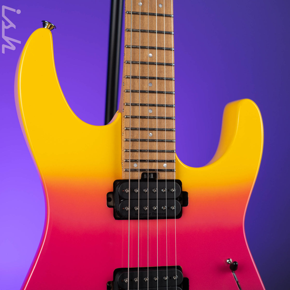 Charvel Pro-Mod DK24 HH 2PT CM Electric Guitar Malibu Sunset Demo – Ish ...