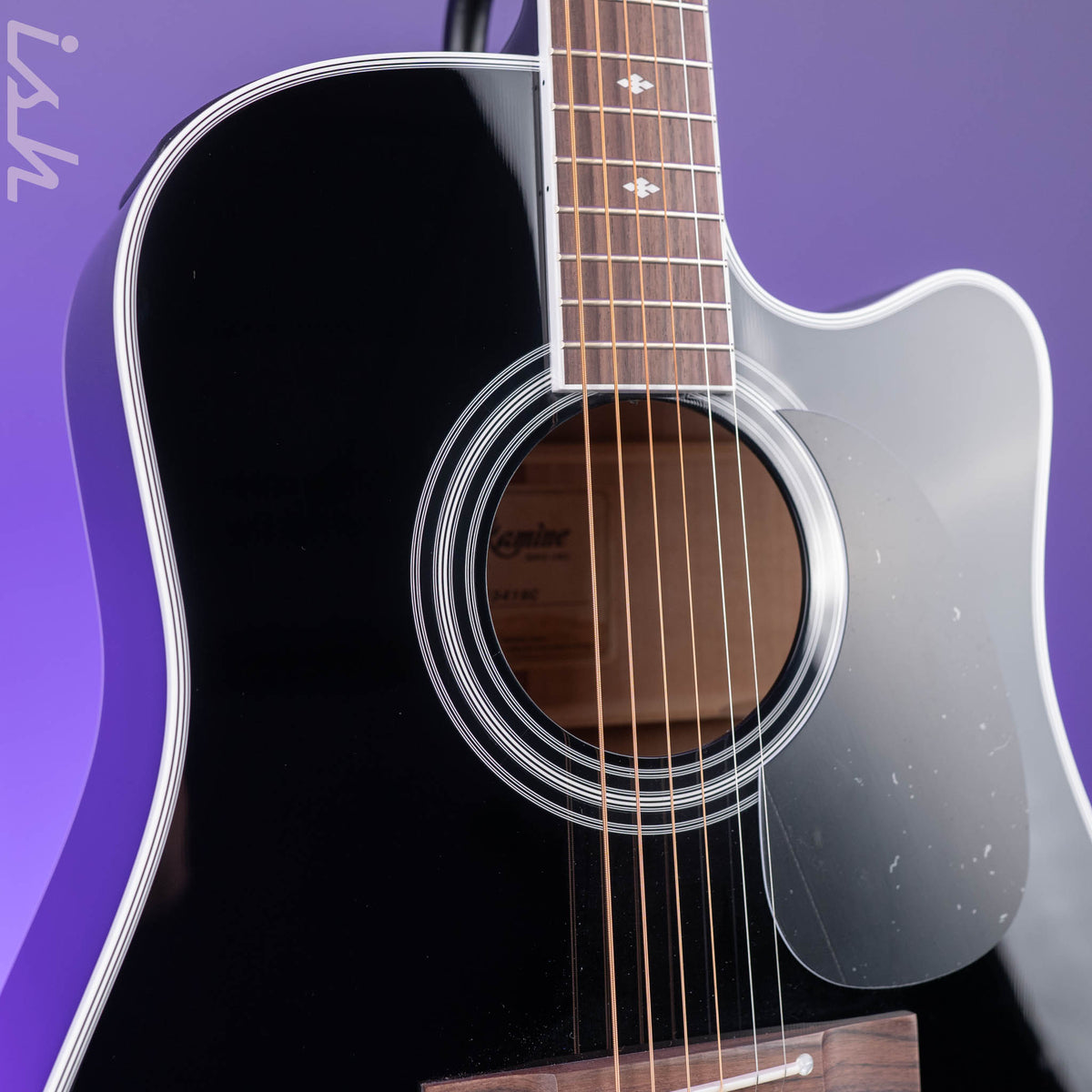 Takamine EF341SC Dreadnought Cutaway Acoustic-Electric Guitar Demo ...